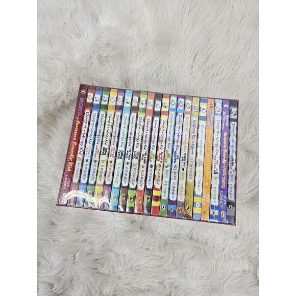 No Brand | Accents | A Libraryof Diary Of A Wimpy Kid 21 Books Complete ...
